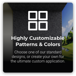 Golf Simulator Sound Panels