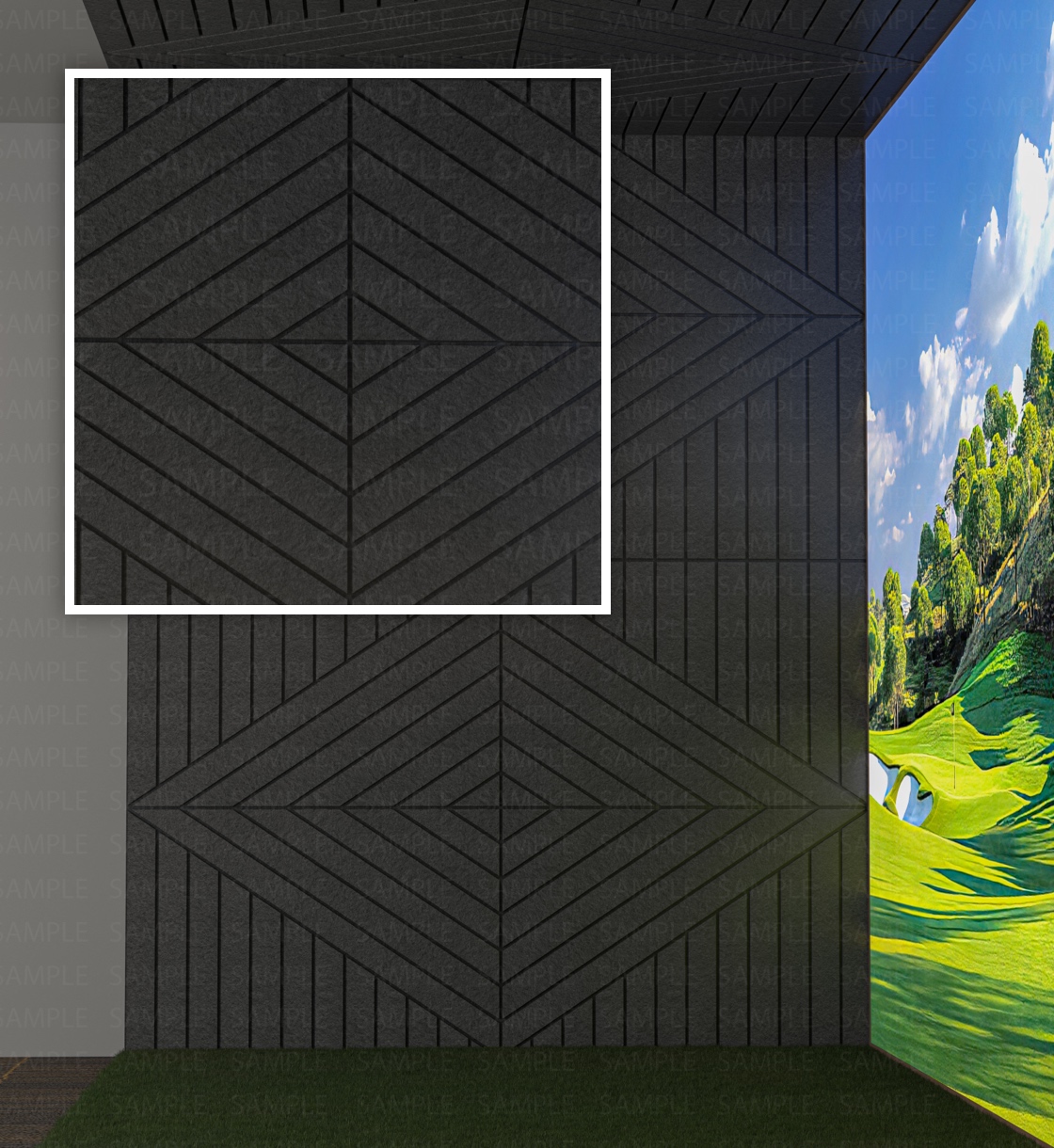 Ultimate Guide to Golf Simulator Wall Panels - Golf Simulator Sound Panels