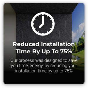 Golf Simulator Sound Panels